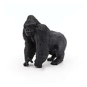 Papo -hand-painted - figurine -Wild animal kingdom - Gorilla -50034 -Collectible - for Children - Suitable for Boys and Girls- from 3 years old