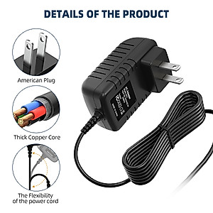 PK Power AC/DC Adapter for Sony DVP-FX930 DVPFX930 Portable DVD Player 9.5V 9V - 12V Power Supply Cord Cable Battery Charger Mains PSU