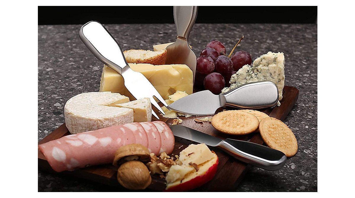 Clarmonde Stainless Steel Cheese Tool Set - 4 Piece