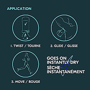 Degree Men Original Aluminum Free Deodorant for Men, 48-Hour Odor Protection, Arctic Edge 3 Ounce (Pack of 6)