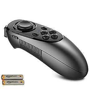 VR Remote Controller Gamepad Bluetooth Control VR Video, Game, Selfie, Flip E-book/PPT/Nook page, Mouse, in Virtual Reality Headset PC Tablet laptop iPhone Smart Phone