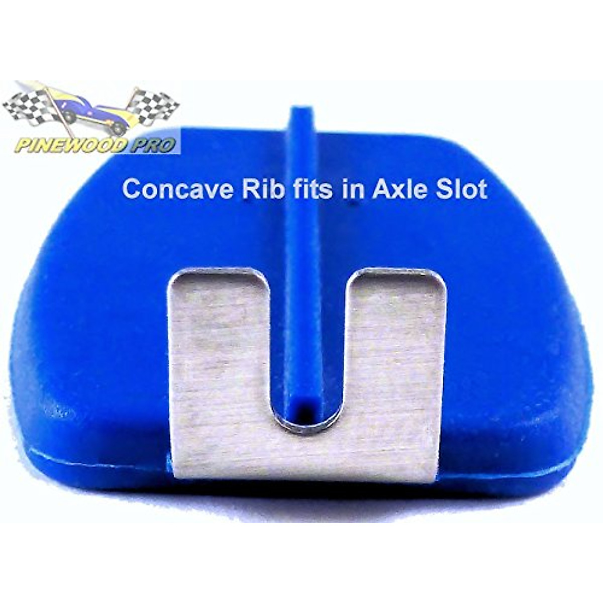 Pinewood Pro PRO Axle Inserter Guide from for Inserting axles in Pinewood Blocks