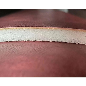 ETULLE Round Stool Chair Pads for Kitchen Dining Seat Cushions 1/2/4 Packs Leather Non-Slip Pads High Stool Chairs Pad Bistro Bar Waterproof Seat (Color : Mocha Brown, Size : 35cm*4packs)