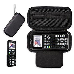 CaseSack Graphing Calculator Case for Texas Instruments TI84 Plus, TI84, TI83, TI89, TI-Nspire CXII/TI Nspire CX CAS/TI Nspire CX, Stationary mesh Pocket, Pen/Pencil Holder