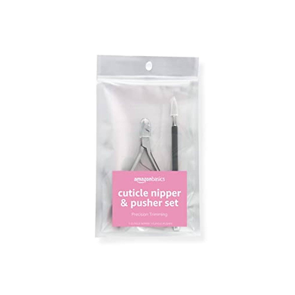 Amazon Basics Cuticle Nipper and Pusher Set