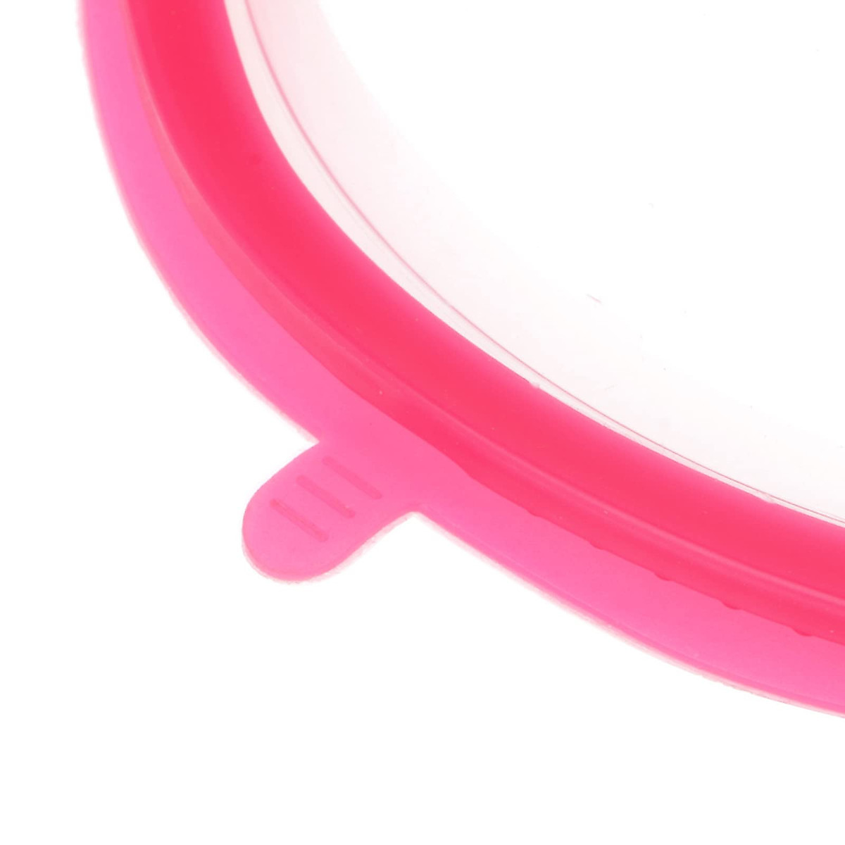 Microwave Oven Plate Cover Plastic Clear Dish Lid Table Dustproof Silicone Lids Small 5 In