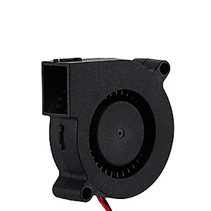 AEDIKO 4pcs 3D Printer Blower Fan 5015 DC 24V Brushless Cooling Fan Oil Bearing 50x50x15mm Fan with 2 Pin Terminal