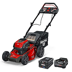 Snapper XD 82V MAX Step Sense Cordless Electric 19-Inch Lawn Mower Kit with (2) 2.0 Batteries and (1) Rapid Charger (Renewed)