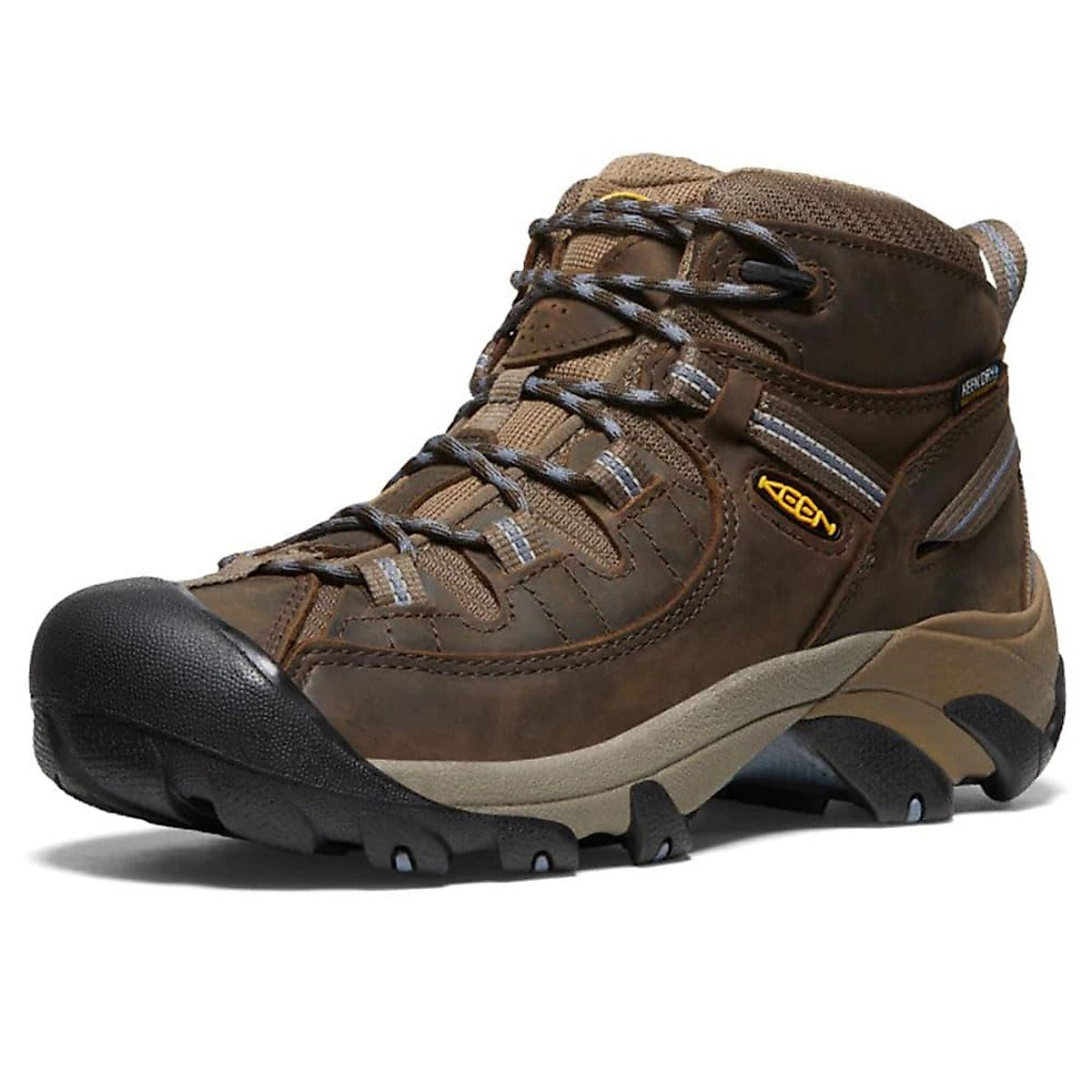 Keen Targhee II Mid for Women (Spring) 7.5 Slate Black/Flint Stone