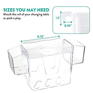 Prince Lionheart Hanging Diaper Depot Wipes Warmer Storage Depot Nursery Essentials Baby Registry