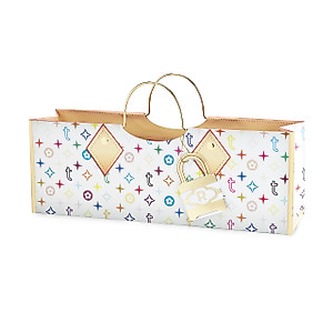 Cakewalk Colorful Truey Wine Purse Bag, Multicolored,