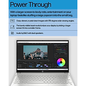 HP Pavilion 15-eg2025nr 15.6" FHD Laptop Intel Core Intel Core i7-1255U 1.7GHz 16GB RAM 512GB SSD Wi-Fi Bluetooth Webcam Windows 11 Professional(Renewed)