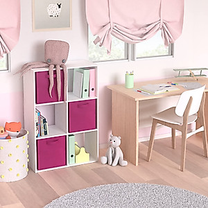 ClosetMaid 8996 Cubeicals Organizer, 6-Cube, White