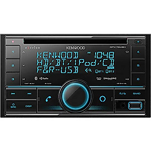 Kenwood DPX-794BH 2-Din CD Receiver with Built in Alexa, Bluetooth and HD Radio