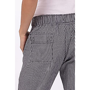 Chef Works Women's Chef Pants, Small Check, X-Large