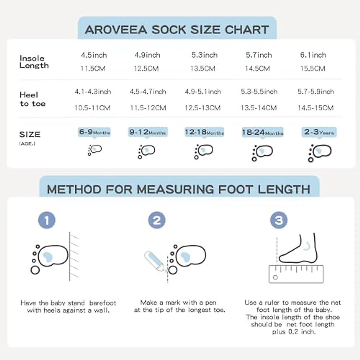 Bearbay Baby Sock Shoes Baby Walking Shoes Infant Non-Slip Breathable Slippers with Soft Rubber Sole Baby Boys Girls Sneakers Grey