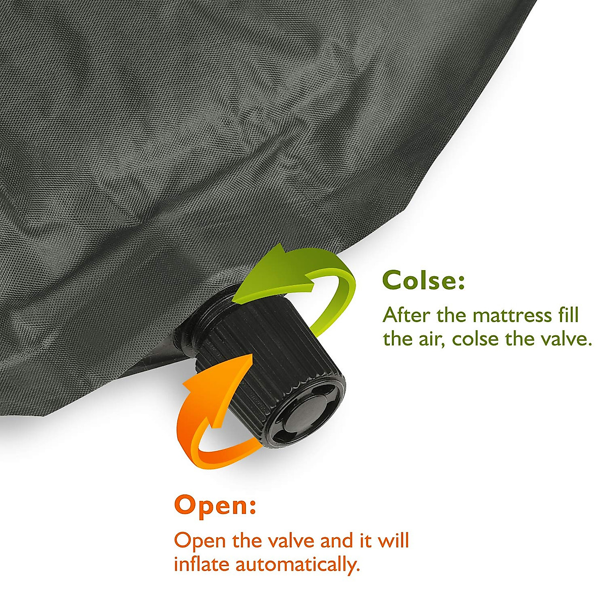 Hoybell Playpen Mattress, Compatible with Regalo My Play Play Yard, Self Inflatable Comfortable with Carry Case - Dark Grey