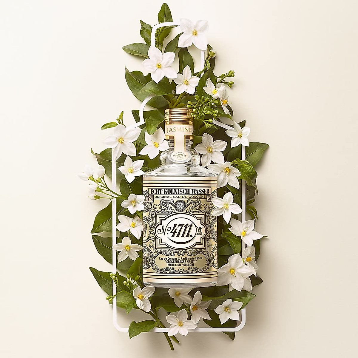 Muelhens 4711 Floral Collection Jasmine for Unisex - 3.4 oz EDC Spray