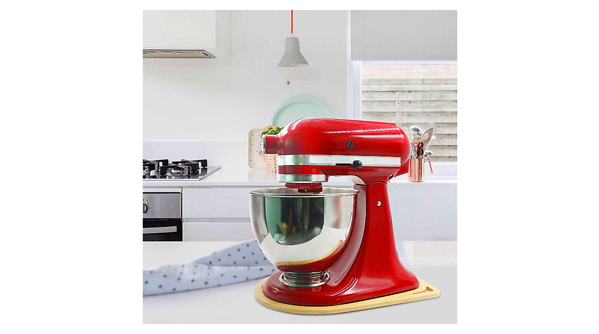 Bamboo Slider for KitchenAid Mixer - 5-8 Qt Caddy