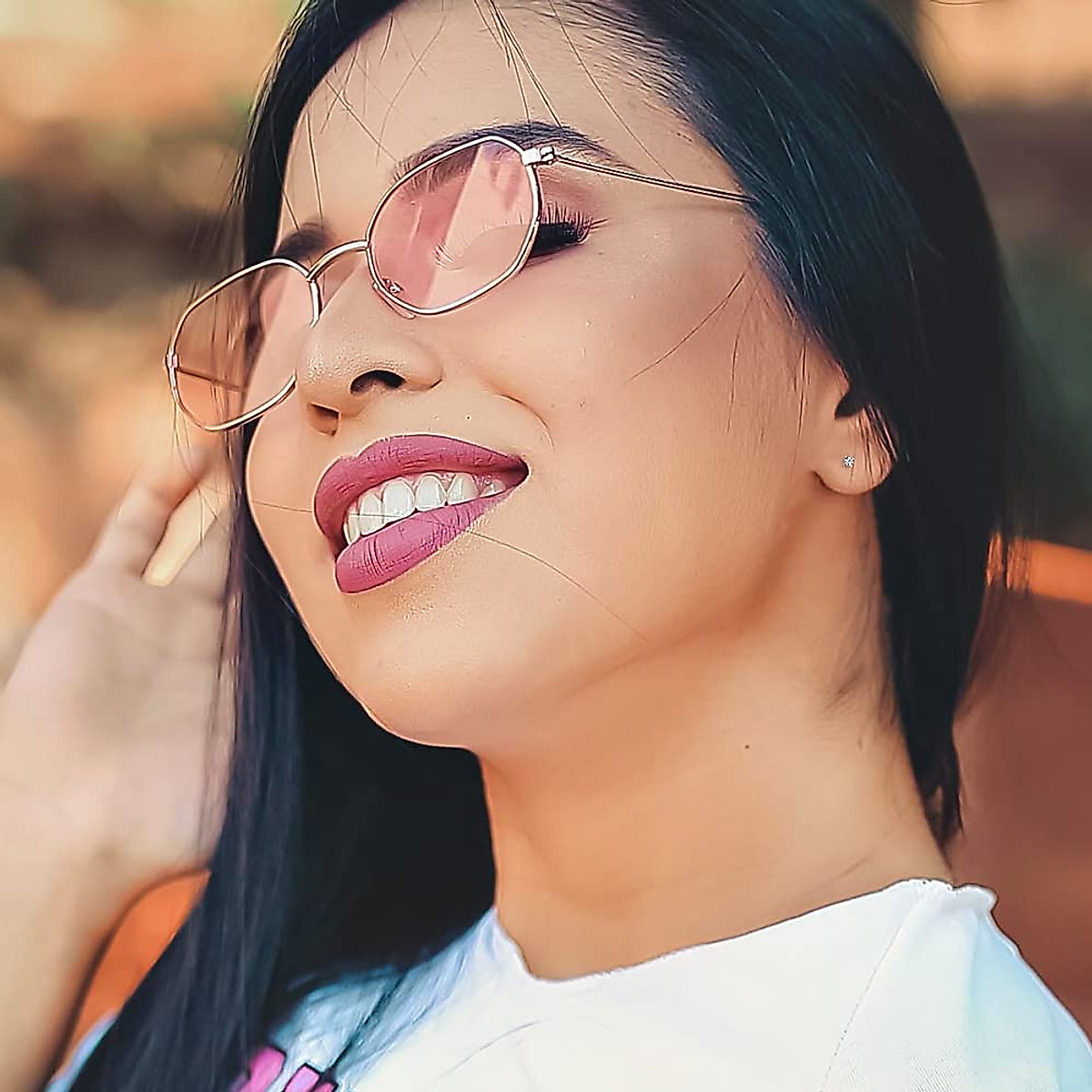 La4ve Diamonds 14K Diamond Gold Stud Earrings for Women, Small Safety Screw Back Earplugs (Diamond Quality IJ-I3) Diamond Accent Earrings for Boys, Jewelry Gifts for Women