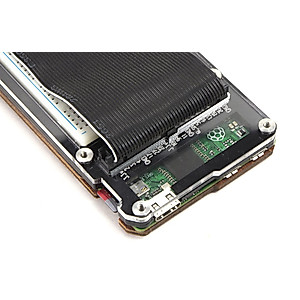 Zebra Zero Plus for Raspberry Pi Zero & Zero Wireless- Black Ice Plus Breadboard
