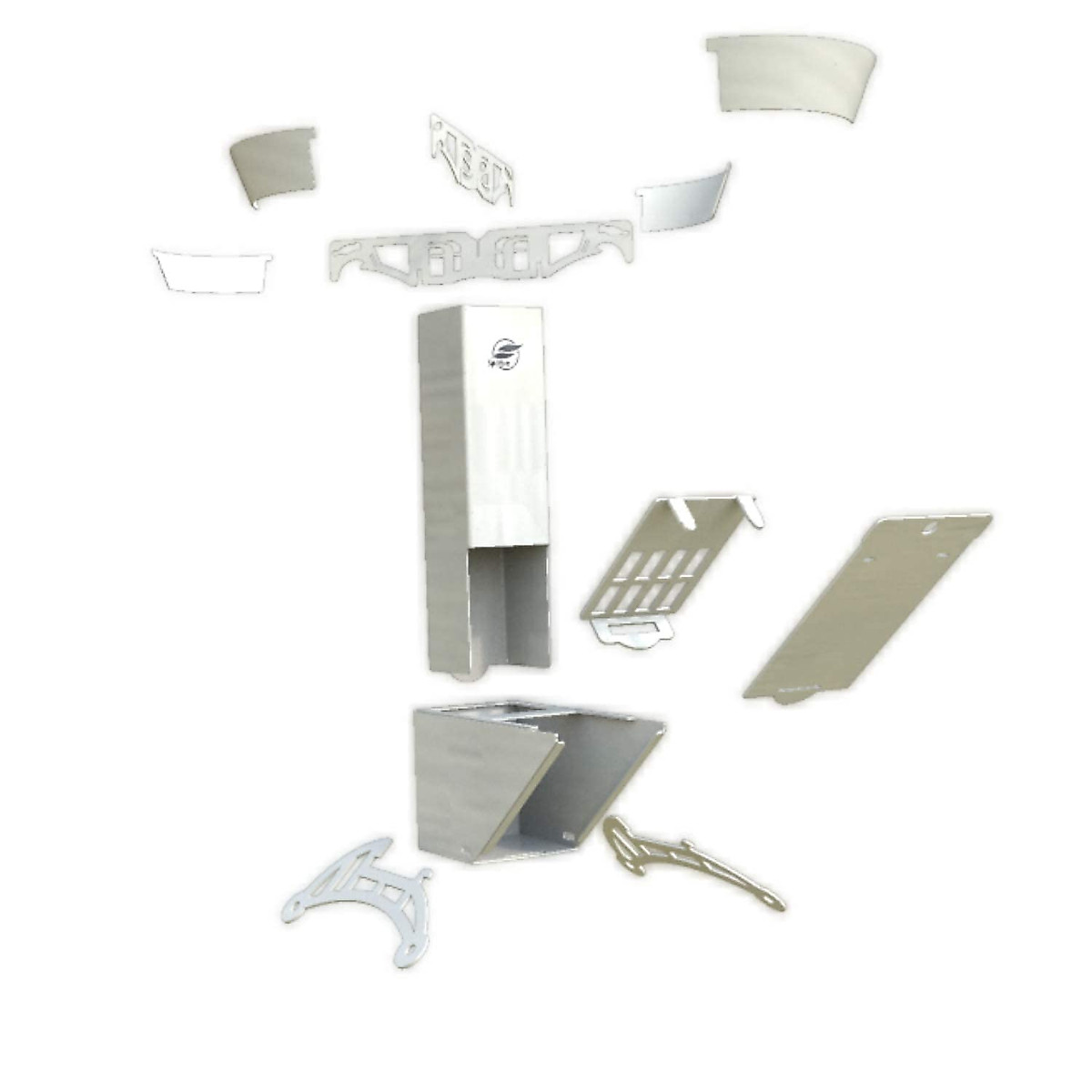 Spitfire Rocket Stove - Spartan Light Rocket Stove Wood Burning Portable Stove w/Travel Case, Collapsible Backpacking Wood Stove, Camp Rocket Stove, Outdoor cooking stove Estufa De Leña Para Cocinar