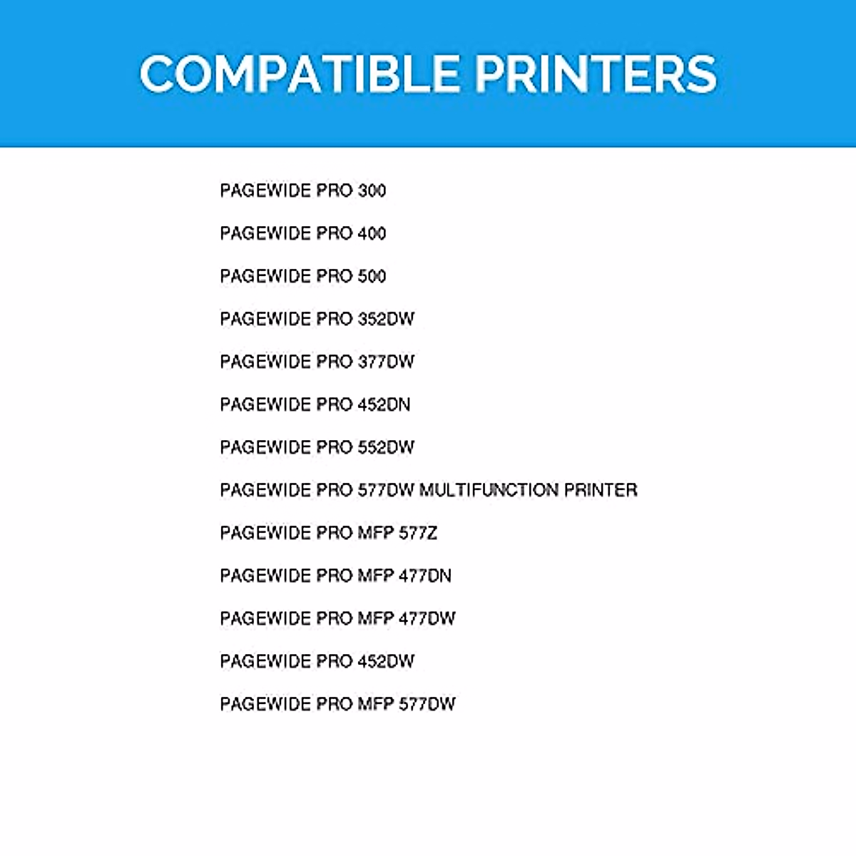 LD Compatible Ink Cartridge Replacement for HP 972A F6T80AN (Black)