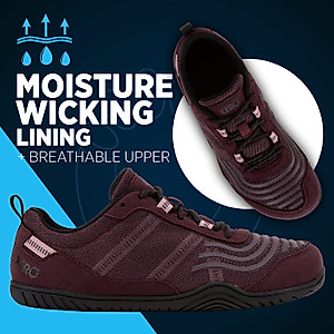 Xero Shoes Women's 360, Fig/Black, 8