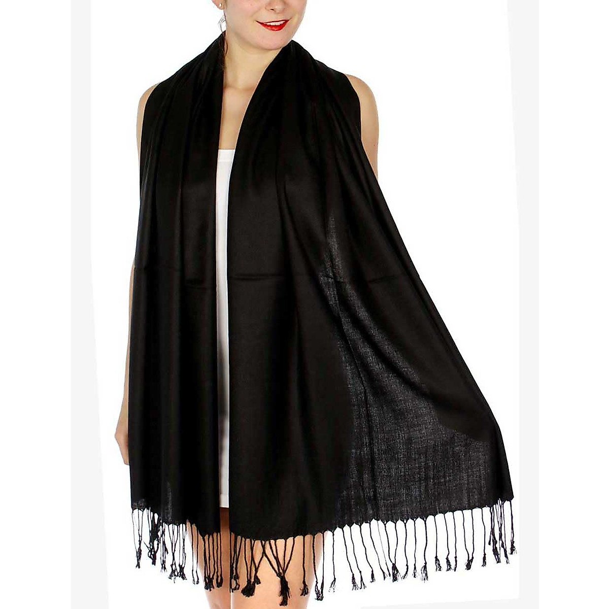 SERENITA Pashmina Shawls Wraps for Women. Dress Cover Up Formal. Cashmere Feel Wrap for Evening Dress.