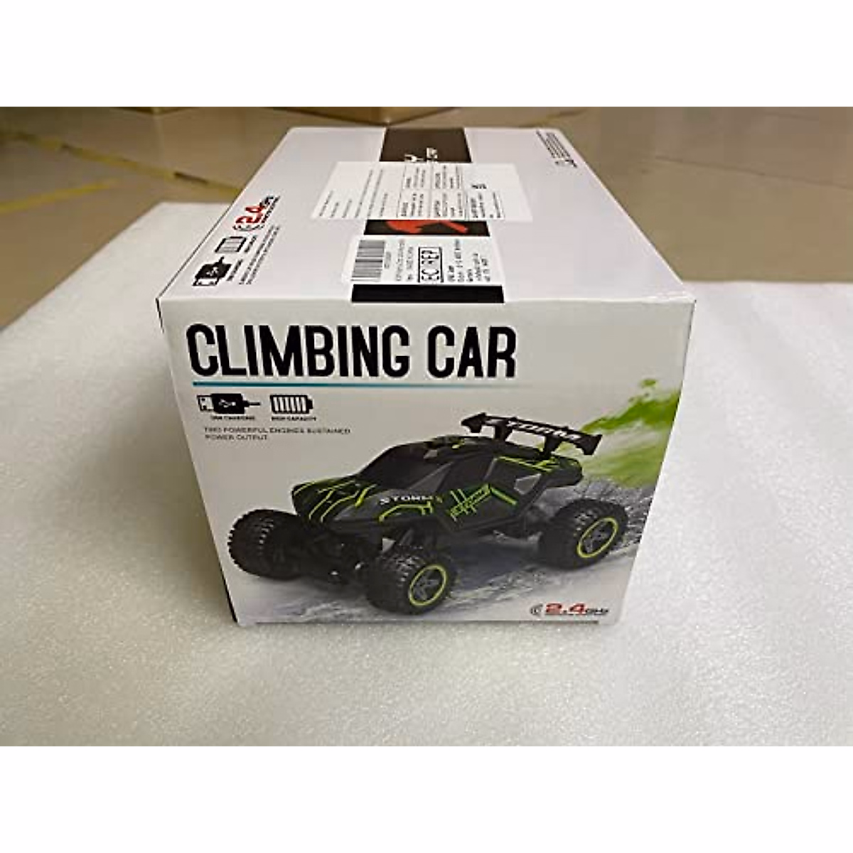 HOMYE Remote Control Car, 1:16 RC Cars for Boys Age 4-7 8-12 with Scale Sprays and Lights, 2 Batteries for 60 Minutes Playtime, All Terrains RC Drift Car for Boys Girls