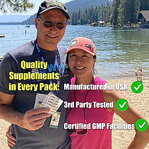 Planet 3 Vitamin Packs, Energy, Immune & Heart Support with Multivitamin, Vitamin D, Probiotics, Biotin, B12, Omega 3, Lutein - Daily Vitamins for Both Men & Women, Core Supplements, 30 Daily Packs