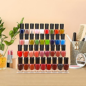 YIDITTHOPE 9 Inch Acrylic Shelf, 4 Tier Perfume and Cologne Organizer, Funko POP Shelves Tiered Riser Display Stand, Acrylic Display for Decoration