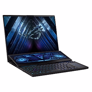EXCaliberPC 2023 ASUS ROG Zephyrus Duo 16 GX650PZ-XS96 Pro Extreme (AMD Ryzen 9 7945HX, 32GB RAM, 2TB NVMe SSD, RTX 4080 12GB, 16" QHD+ 240Hz 3ms, Windows 11 Pro) Gaming Laptop