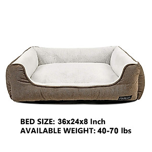 ANWA Washable Dog Bed Large Dogs, Dog Sleeping Bed, Comfortable Dog Bed Large Dogs