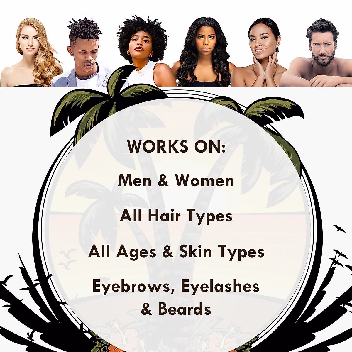 Sunny Isle Coconut Jamaican Black Castor Oil Pure Butter 8oz | Hair and Skin Care