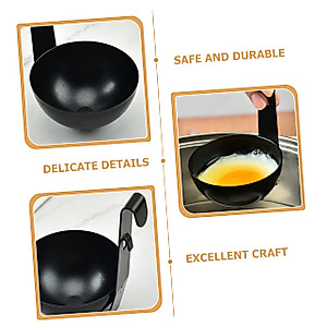 SEWOART 3pcs Stainless Steel Egg Cooker Egg Cooker for Eggs Poached Egg Cooker Steamed Egg Cup Breakfast Griddle Poached Egg Maker Microwave Household Gadgets Boil Egg Cooker Egg Cups