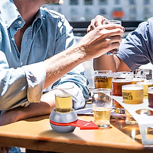 CRETVIS Shot Spinner Spin The Shot Fun Drinking Game Spin Shot Game Party Games for Adults Includes 1 oz Shot Glass