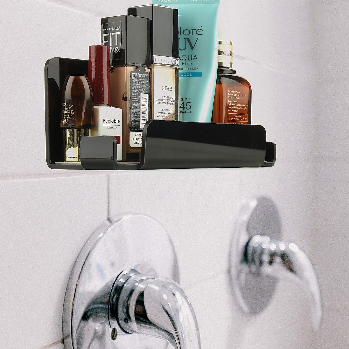 TXEsign Floating Wall Mount for Nintendo Switch, Black, 7.12"L x 3"W x 2.5"H