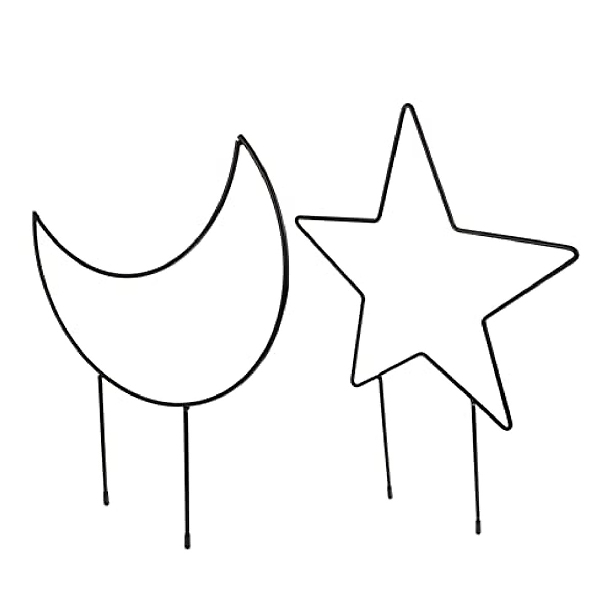 COHEALI 2pcs Flower Arrangement Roses Plants Tomato Plants Flowers Plants Flowers Trellis Climbing Plant Support Plant Support Ring Flower Support Rack Plant Stem Support Iron Trellis Vine