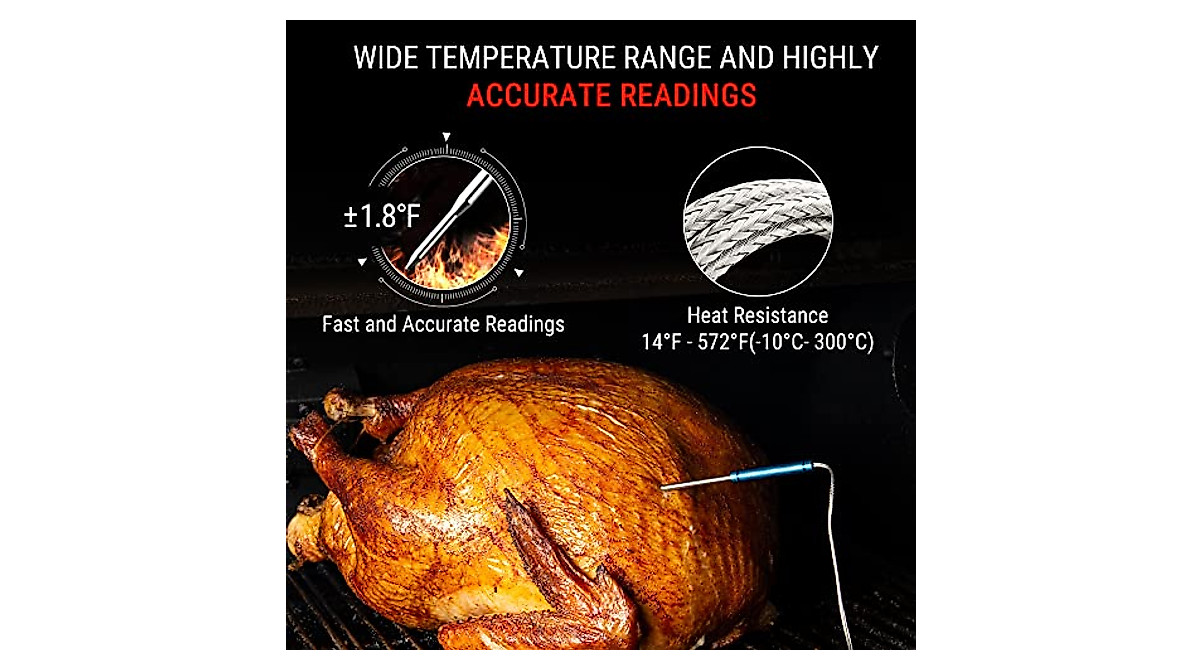 ThermoPro TP27: Long Range Wireless Meat Thermometer