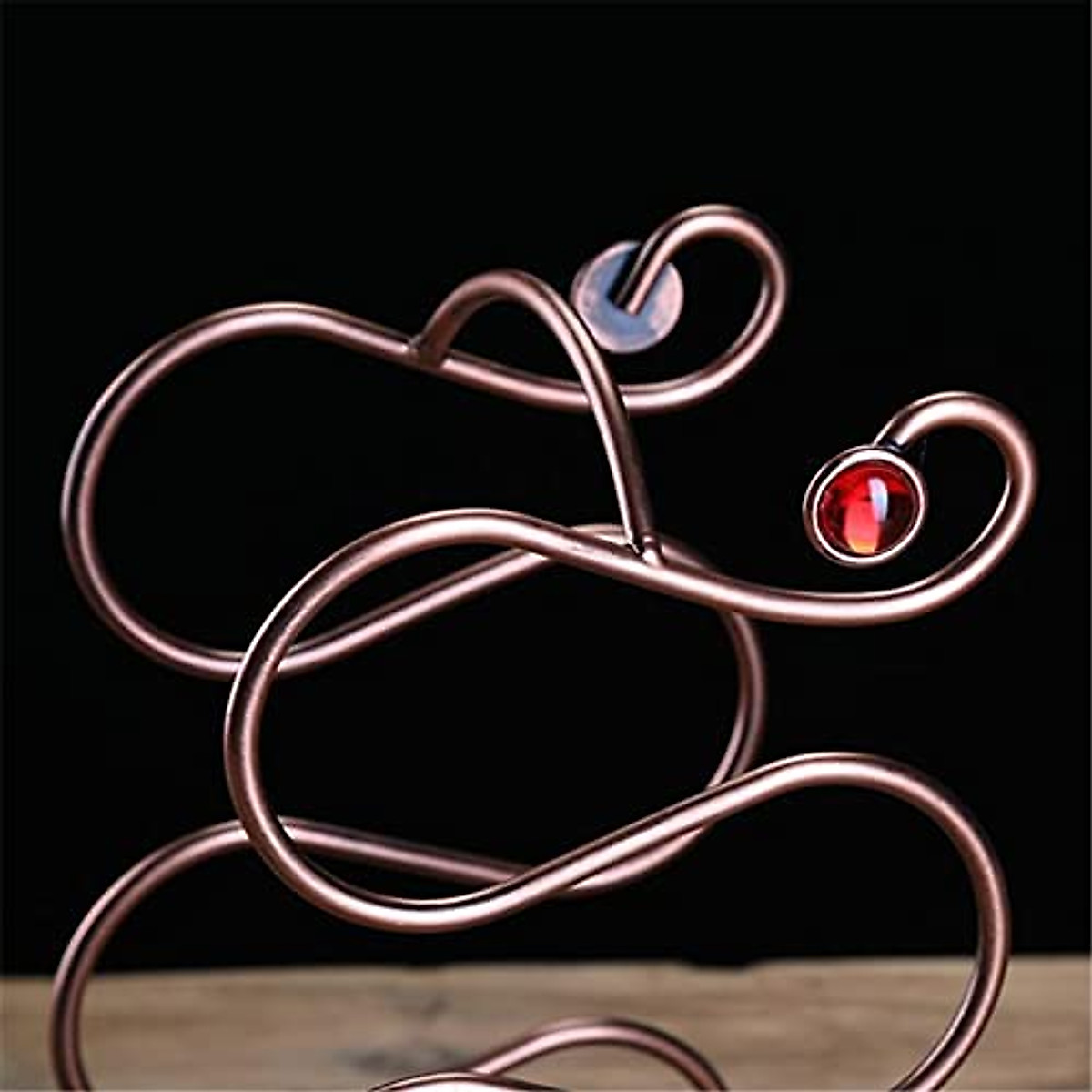 DOUBA 4 Bottles European Wine Rack Metal Kitchen Display Wine Rack Storage Rack Wine Cabinet Wine Rack