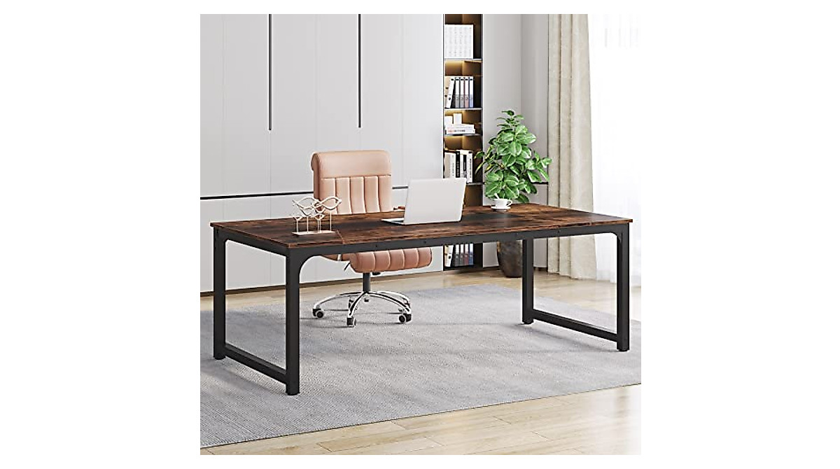 Tribesigns 79" Large Computer Desk for Home Office