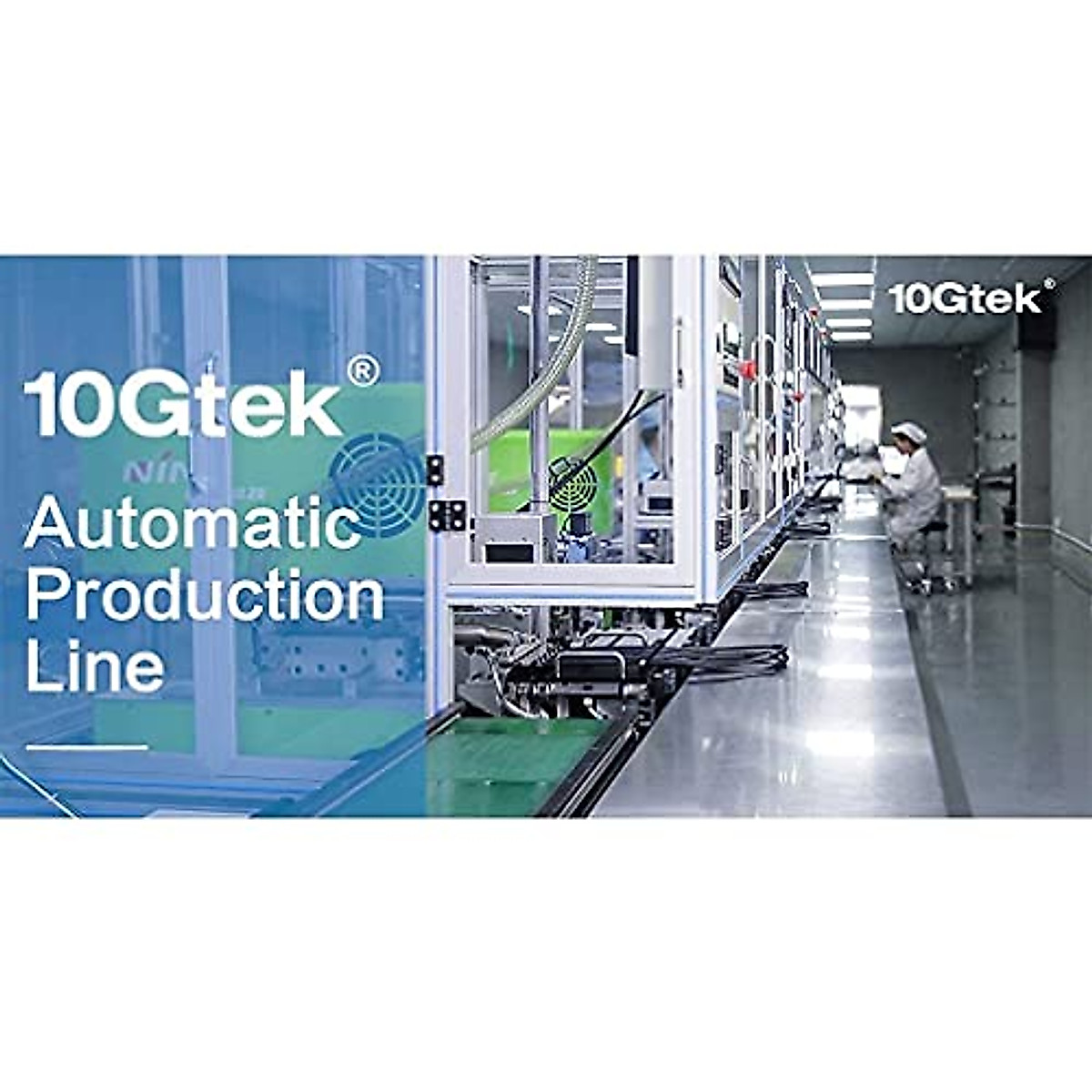 [Green] Colored 10G SFP+ DAC Cable - Twinax SFP Cable for Cisco SFP-H10GB-CU0.3M, Ubiquiti UniFi, Supermicro, Netgear, Mikrotik, Fortinet, 0.3-Meter(1ft)