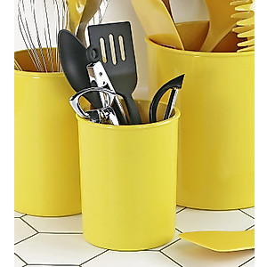 Reston Lloyd Multipurpose Utensil/Crock Holder, Small/Short Crock, Lemon
