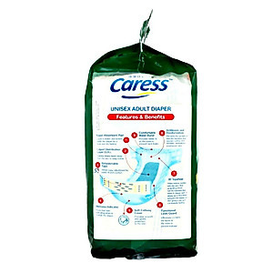 3 x Adult Diaper Premium Overnight Size L Caress + 3 x Adult Diaper Premium Basic Diaper L Caress