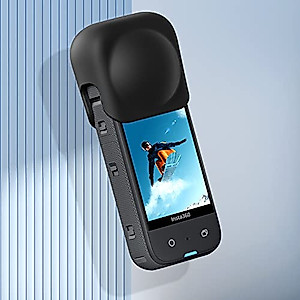 Lens Guard for Insta360 X3, Insta 360 X3 Accessories Kit Included Insta 360 X3 Lens Cap, Mounting Bracket and Lens Guard for Insta360 X3 Action Camera