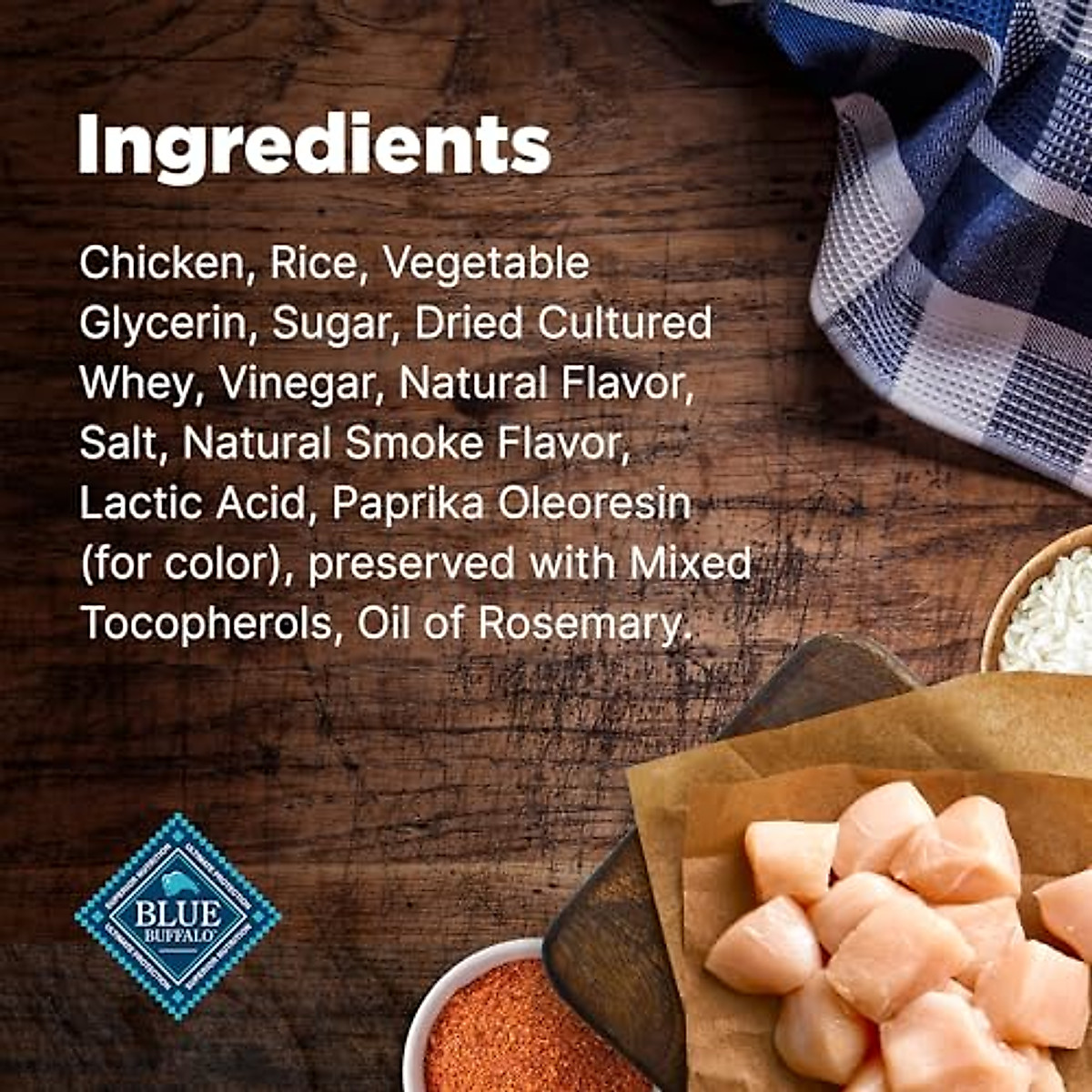 Blue Buffalo Nudges Jerky Cuts Dog Treats, Made in the USA with Natural Ingredients, Chicken, 10-oz Bag