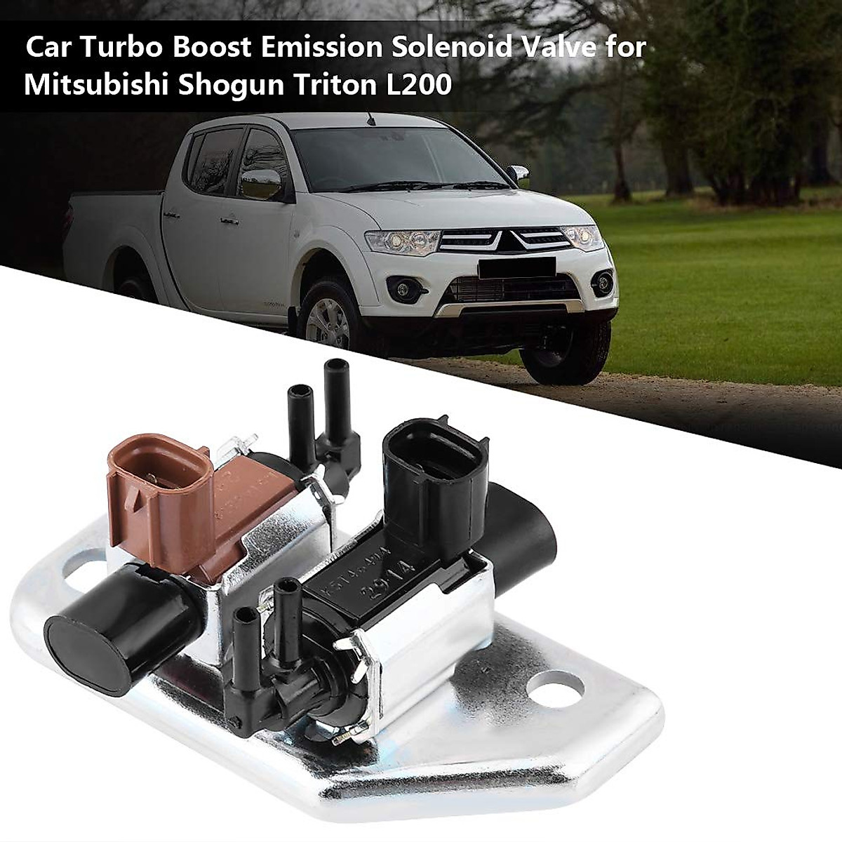 10Pcs K5T46494-Mr577099 - for MITSUBISHI Shogun Triton L200's automotive turbocharged exhaust solenoid valve hub lock vacuum solenoid valve for MITSUBISHI Corporation Triton L200 MR577099 K5T46494