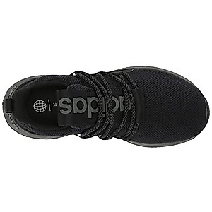 adidas mens Lite Racer Adapt 5.0 Running Shoe, Black/Black/Grey (Wide), 11.5 Wide US