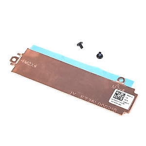 Slot 1/Slot 2 M.2 2280 SSD Heatsink 26X1Y 026X1Y 29GT8 029GT8 for DELL Alienware M15 R5 R6 R7 / Dell G15 5510 5511 5515 5520 5521 5525 Gaming Laptop SSD Bracket